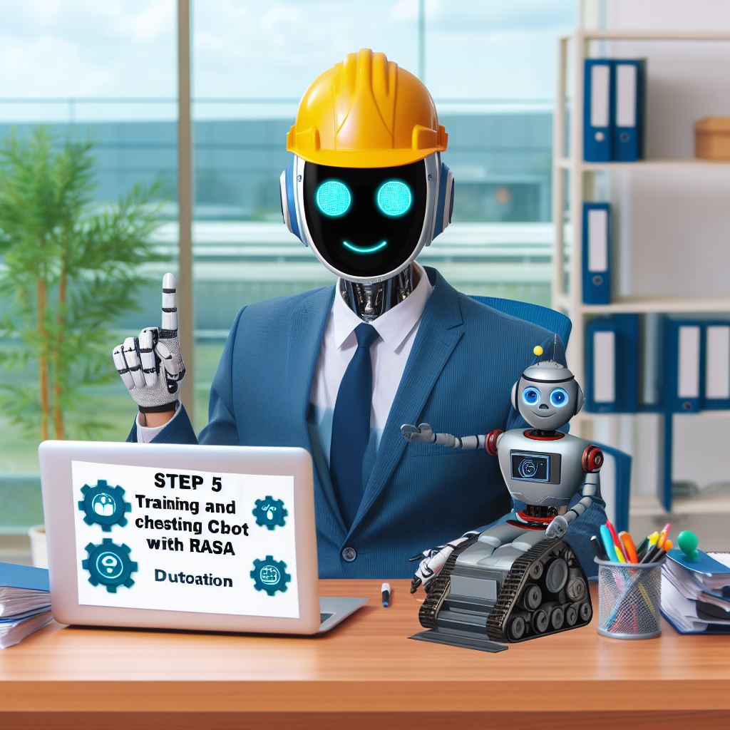 Step 5: Training and Testing a Chatbot with Rasa