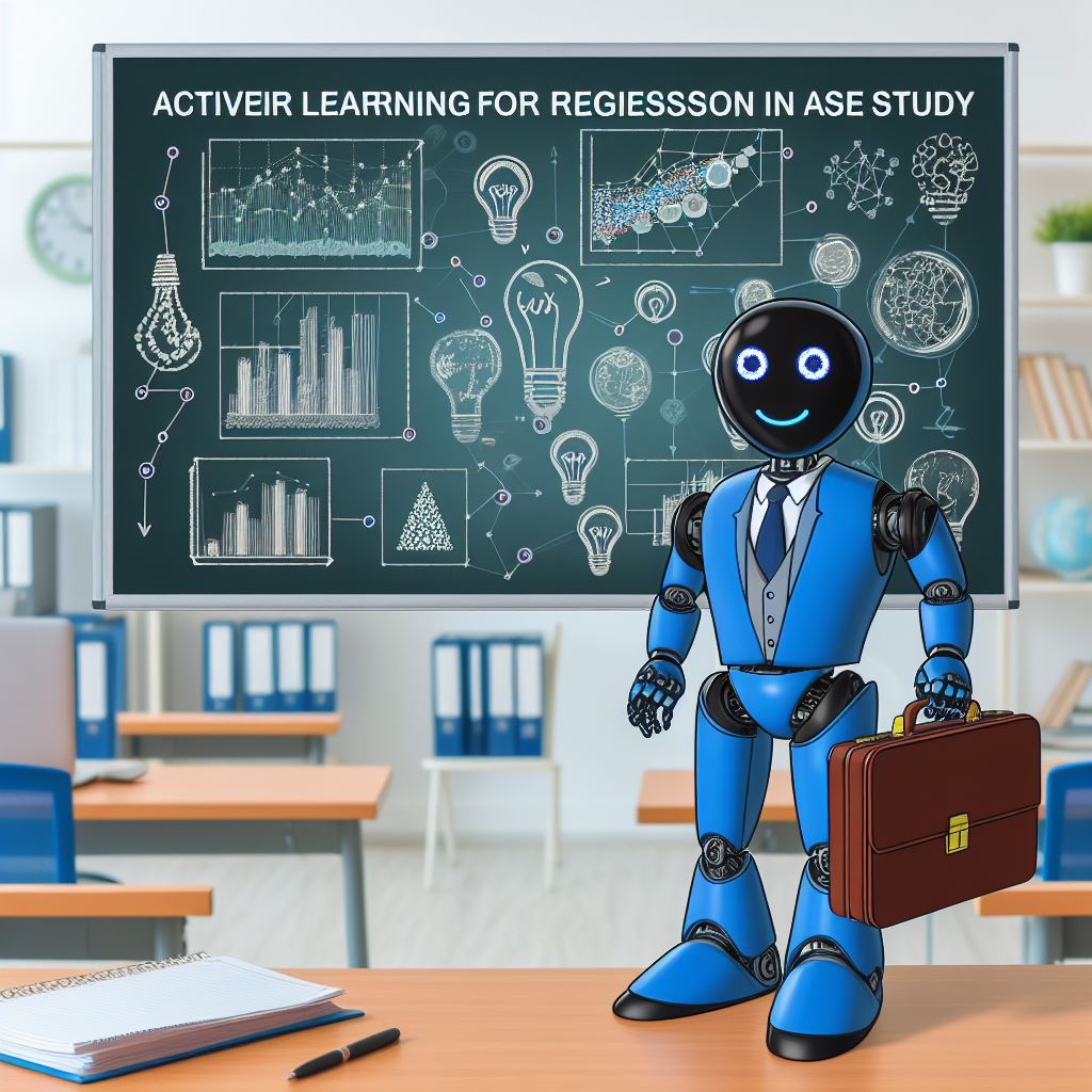 Active Learning for Regression: A Case Study