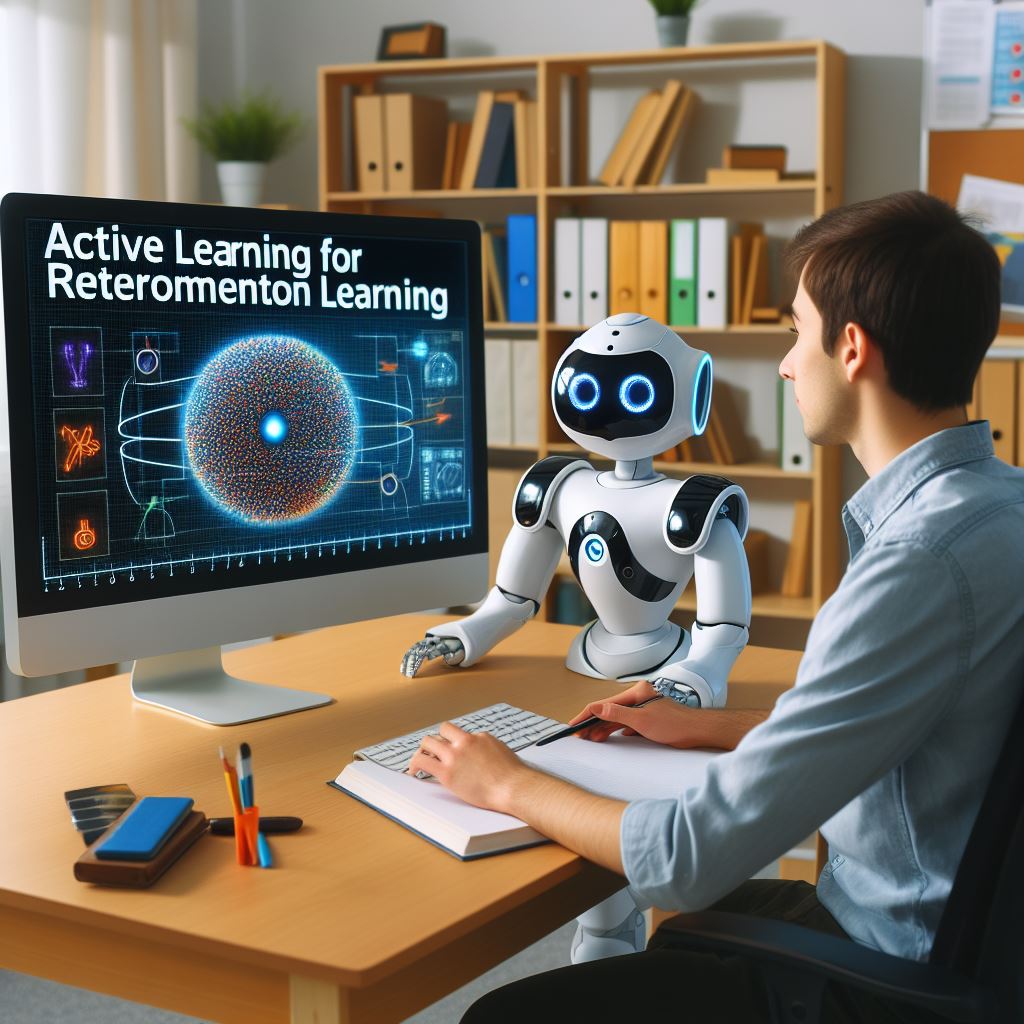 Active Learning for Reinforcement Learning: A Case Study