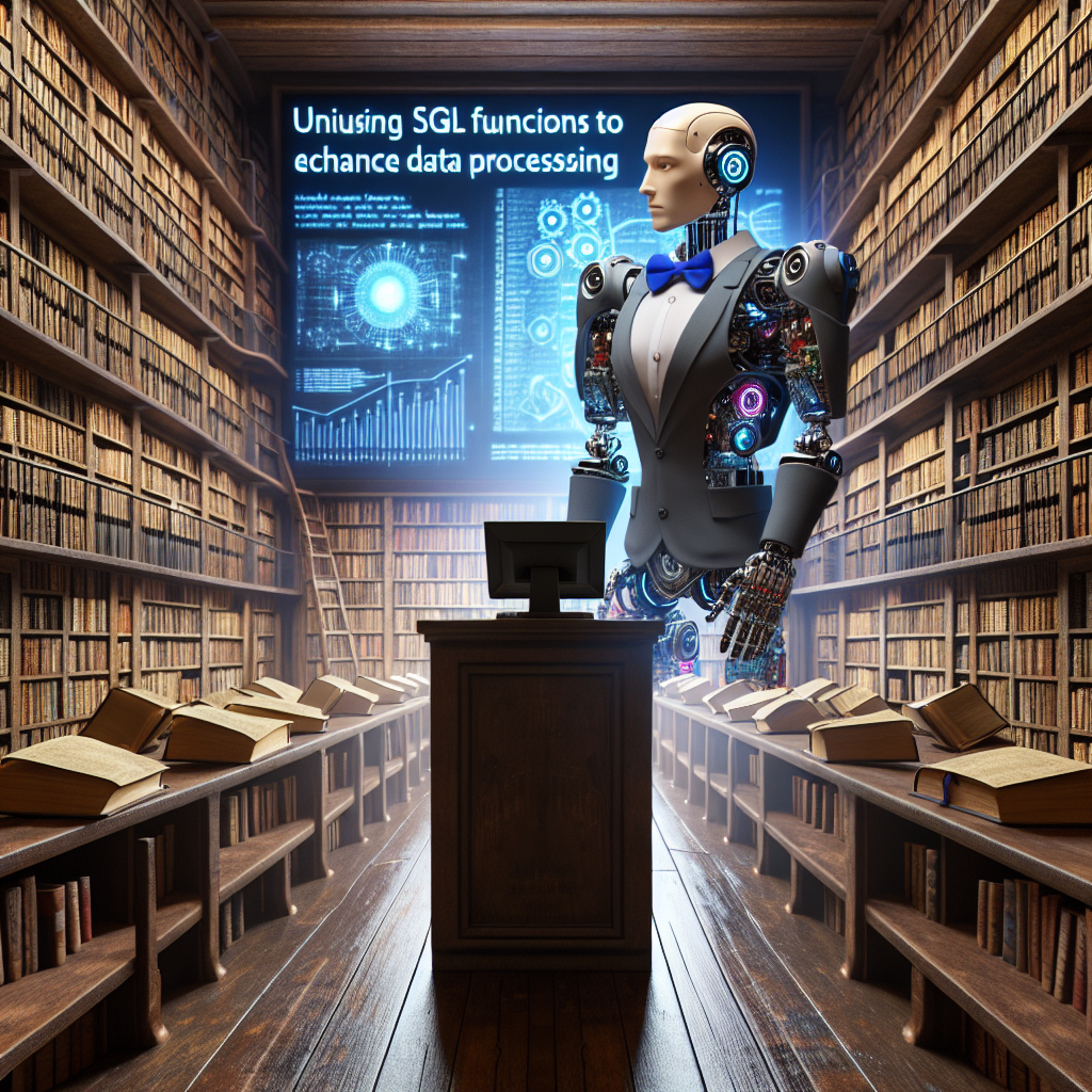 Utilizing SQL Functions to Enhance Data Processing Capabilities
