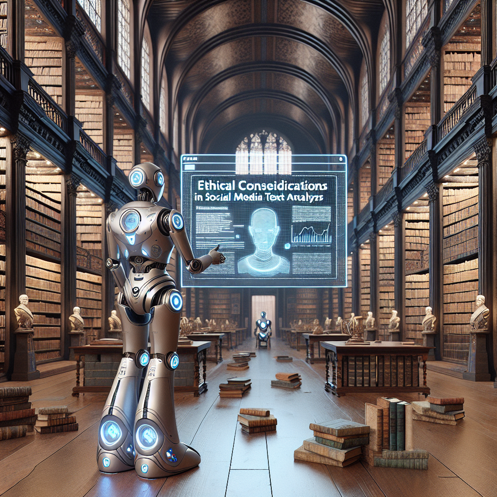 Ethical Considerations in Social Media Text Analysis