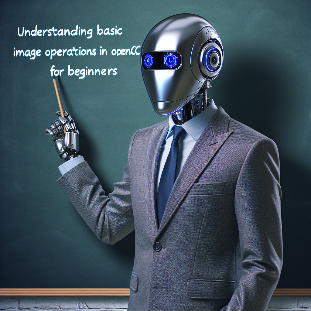 Understanding Basic Image Operations in OpenCV for Beginners